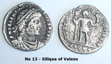 No 13 - SILIQUA OF VALENS